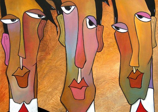 " Tre burra që besonin se ishin vetë Zoti."